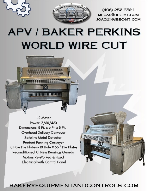 WELCOME - Bakery Equipment & Controls